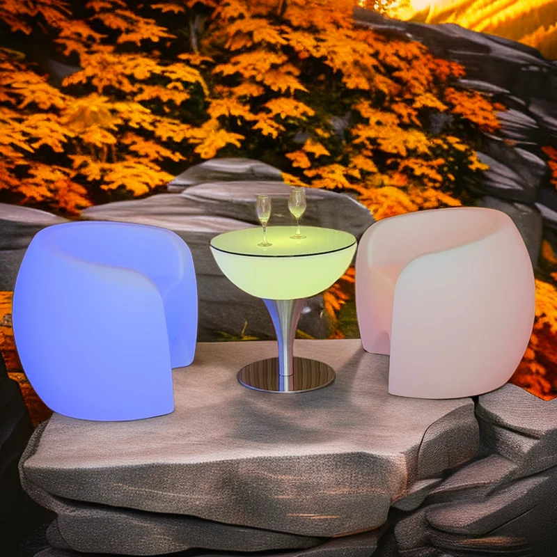 Light up Chairs - Stylish & Functional LED Stool Chairs