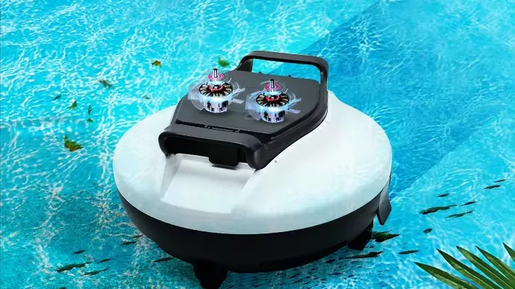 Electric Pool Robotic Cleaner Cordless Cleaning Robot Automatic Vacuum ...