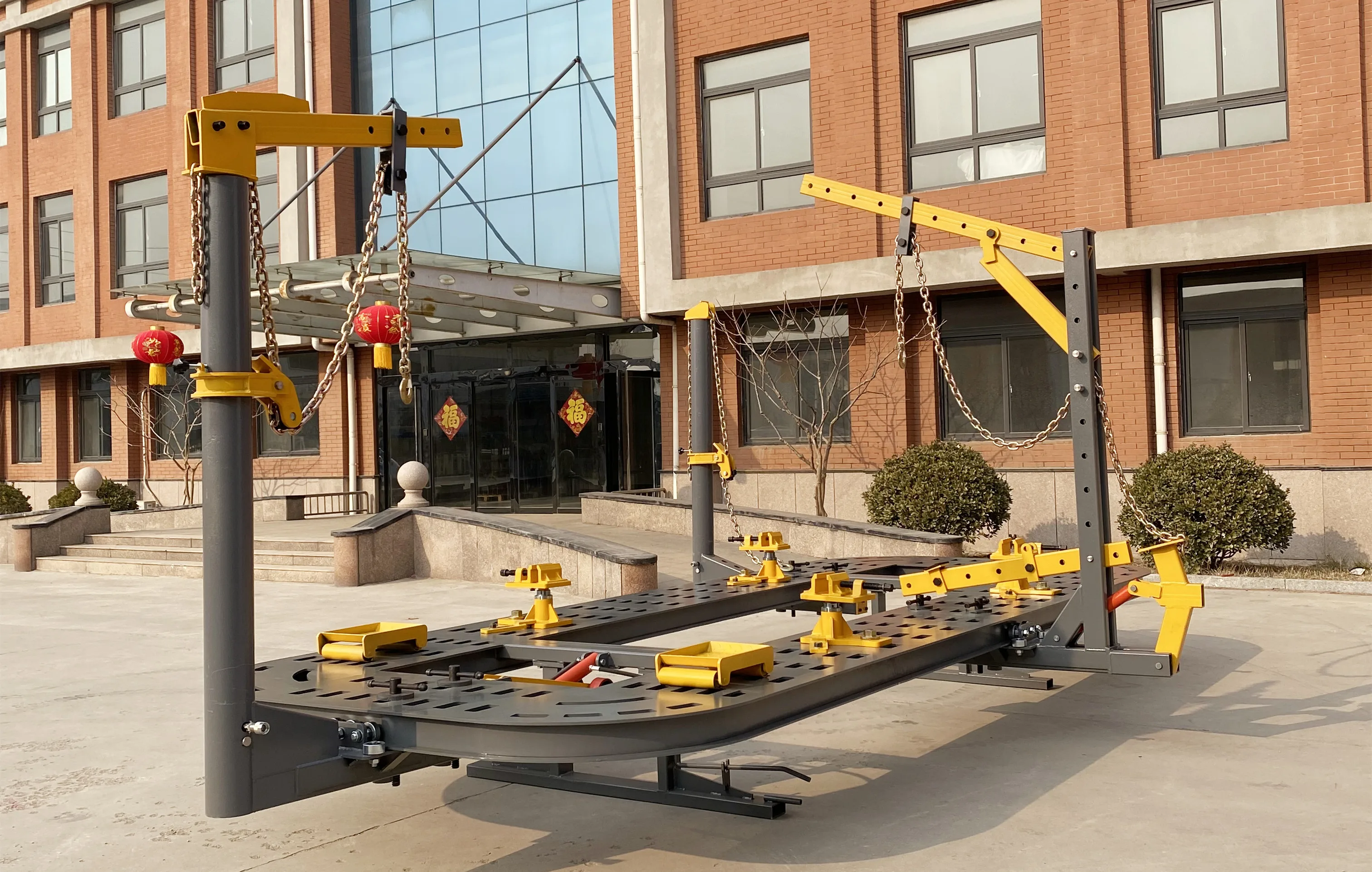 Car Frame Repair Bench Chassis Straightening Machine For Accident ...