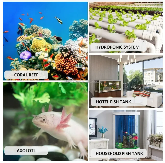 ICEGALAX Smart Fish Tank Chiller - Efficient Cooling