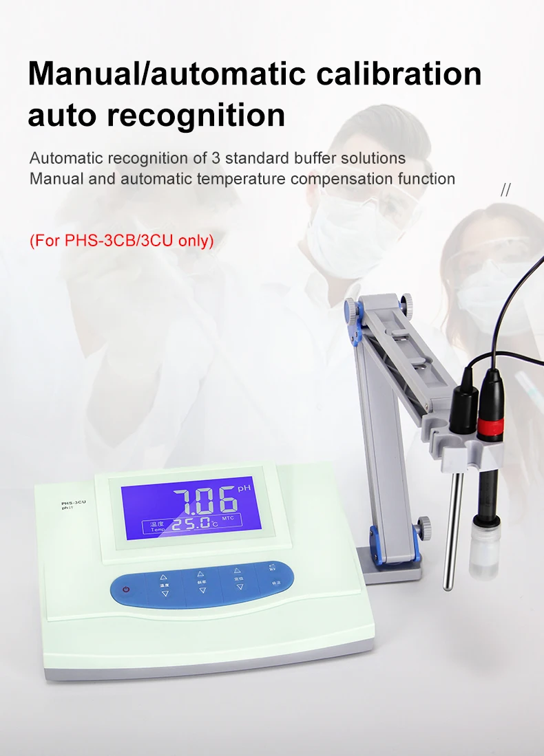 Laboratory Cheap Price Ph Meter Bench Digital Bante PH-3C Model