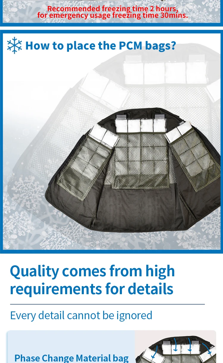 Industrial Refrigeration Ice Body Cooling Cool Working Protect From ...