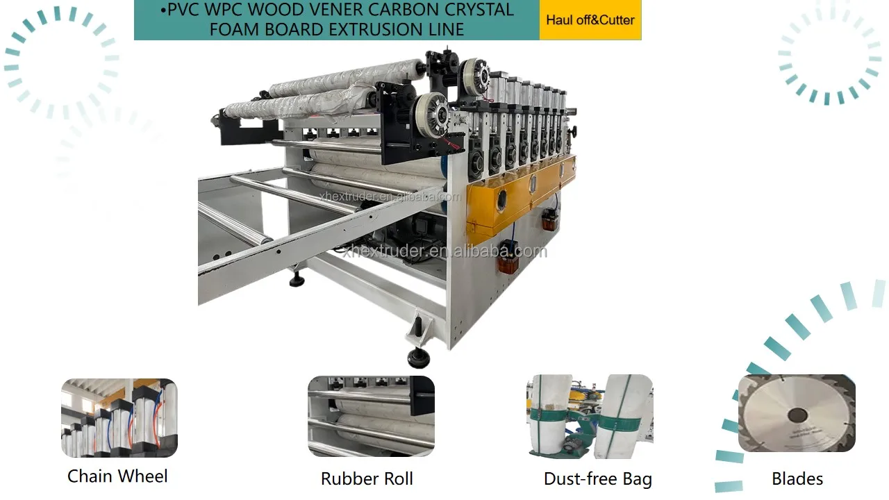 Unmanned Pneumatic Cutter Automatic Co-extruded Bamboo Charcoal Wood ...