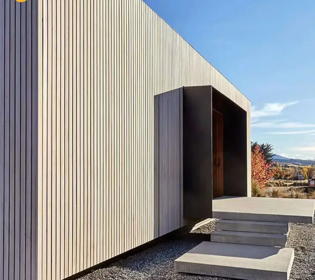 Wood Grain Wall Panels Exterior Poly Wall Cladding Waterproof Wpc Wall ...