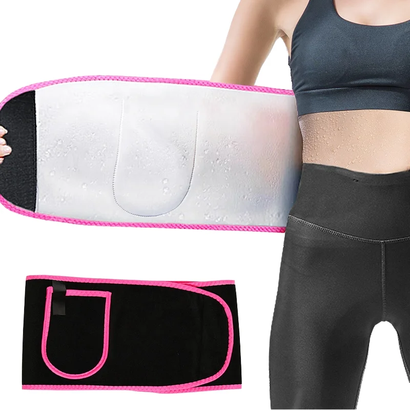 Adjustable Breathable Flexible Rubber Waist Trainer Belt for Women with ...