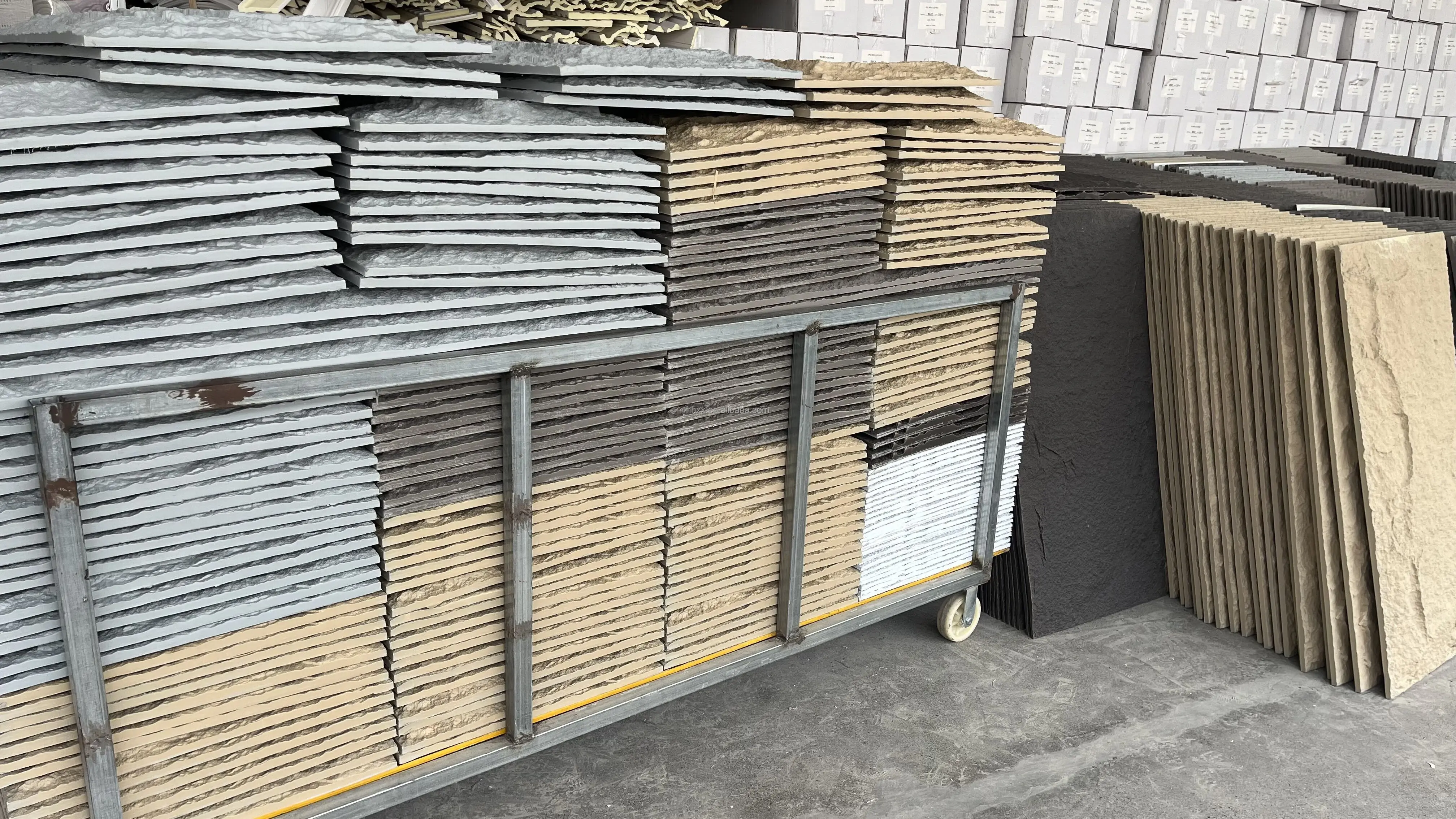 Polyurethane PU Faux Artificial Culture Stone Panels