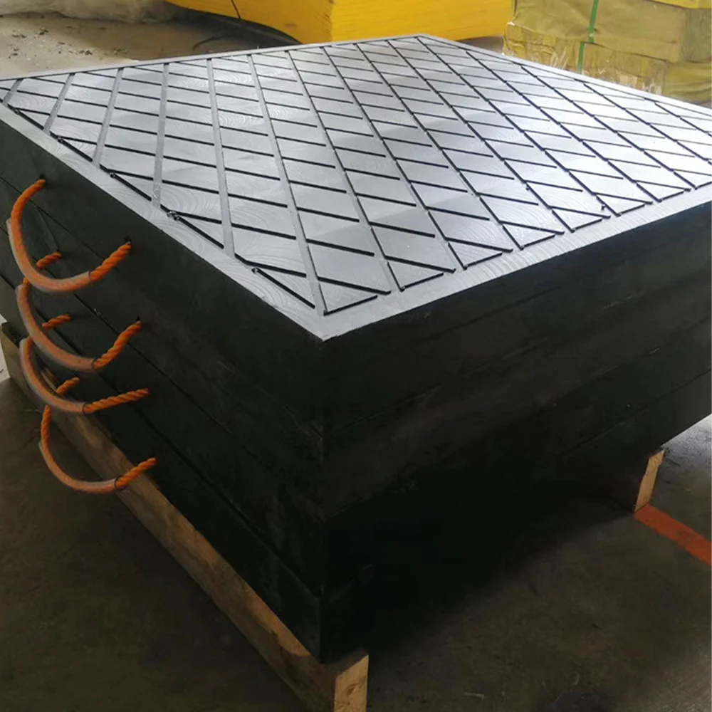 ZSPE Custom Composite HDPE Plastic Mobile Crane Mat Stabilizer ...