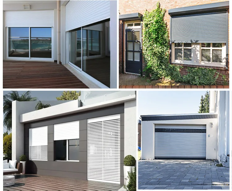Outdoor Vertical Awning Hurricane Aluminium Window Roller Shutter Slats ...