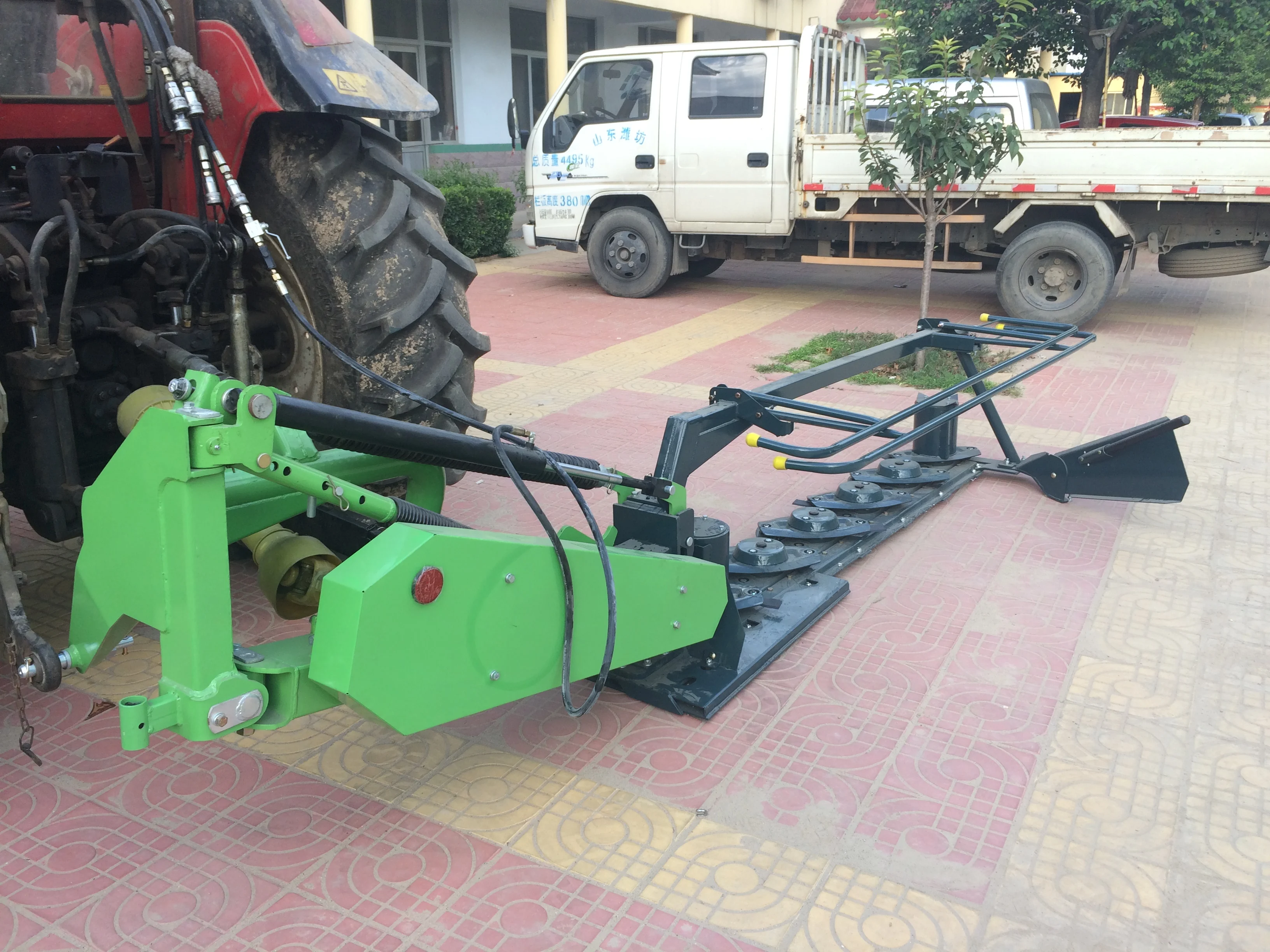 Manual Grass Cutter Rotary Alfalfa Cutter 4/5 Disc Mower
