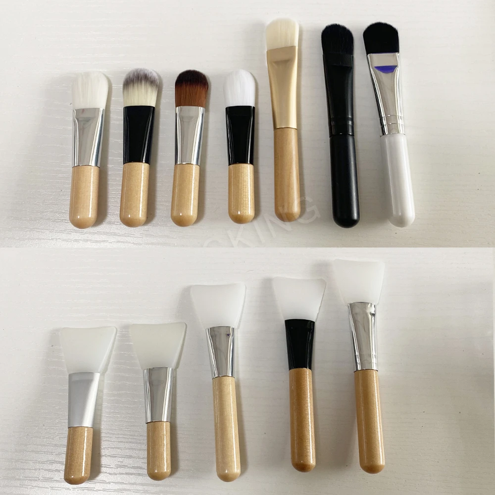 Empty Cosmetic Tools Wood Spa Bowl Bamboo Clay Mask Mixing Bowl With ...