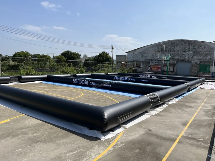 Inflatable Activities Outdoor Game 3v3 Inflatable Panna Soccer Arena ...