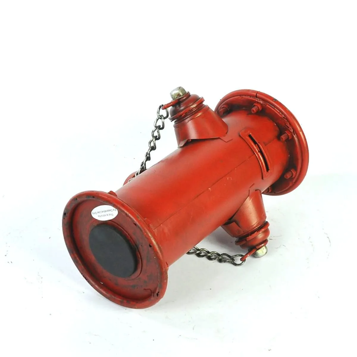 Cute Metal Fire Hydrant Model - Perfect Decor for Kids