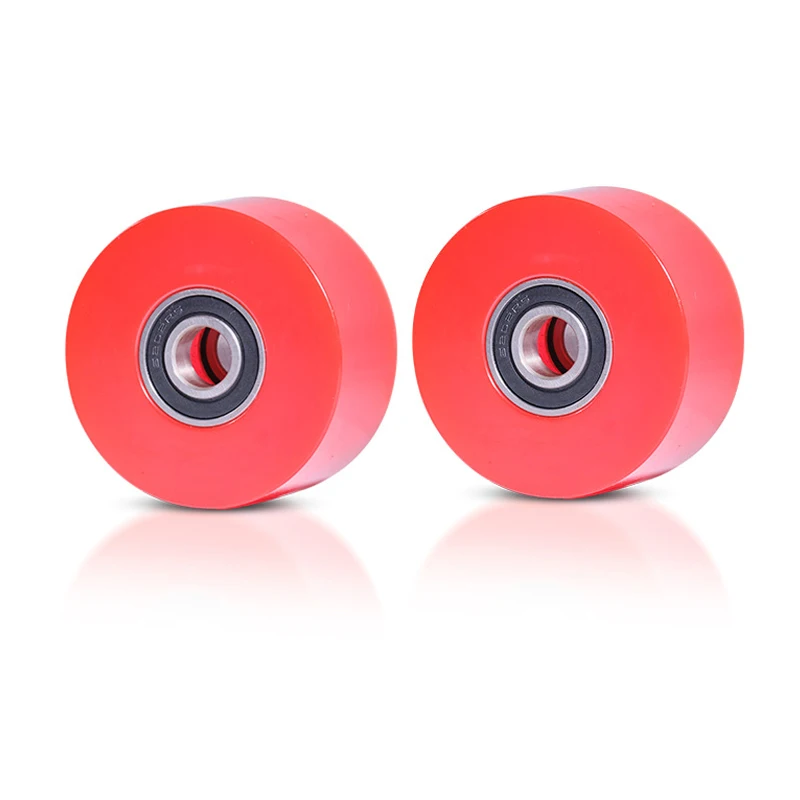 Pu Polyurethane Coated Bearing Wheel Rubber Injection Molding Bearing ...
