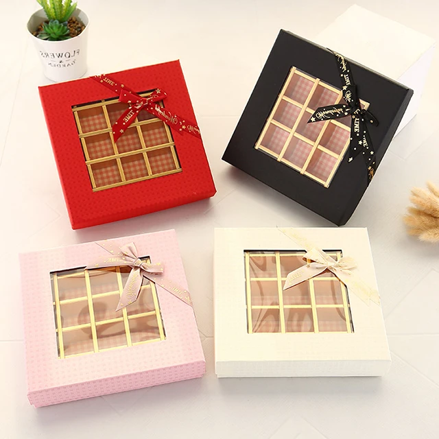 Custom Deluxe Paper Wrapped Chocolate Strawberry Candy Box with Divider ...