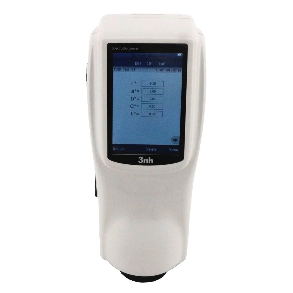 NS800 Professional Spectrophotometer Reflectance Spectrum Tester Color ...