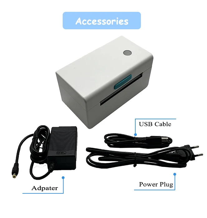 Caysn CP410 Label Printer - Fast, Reliable Thermal Printing