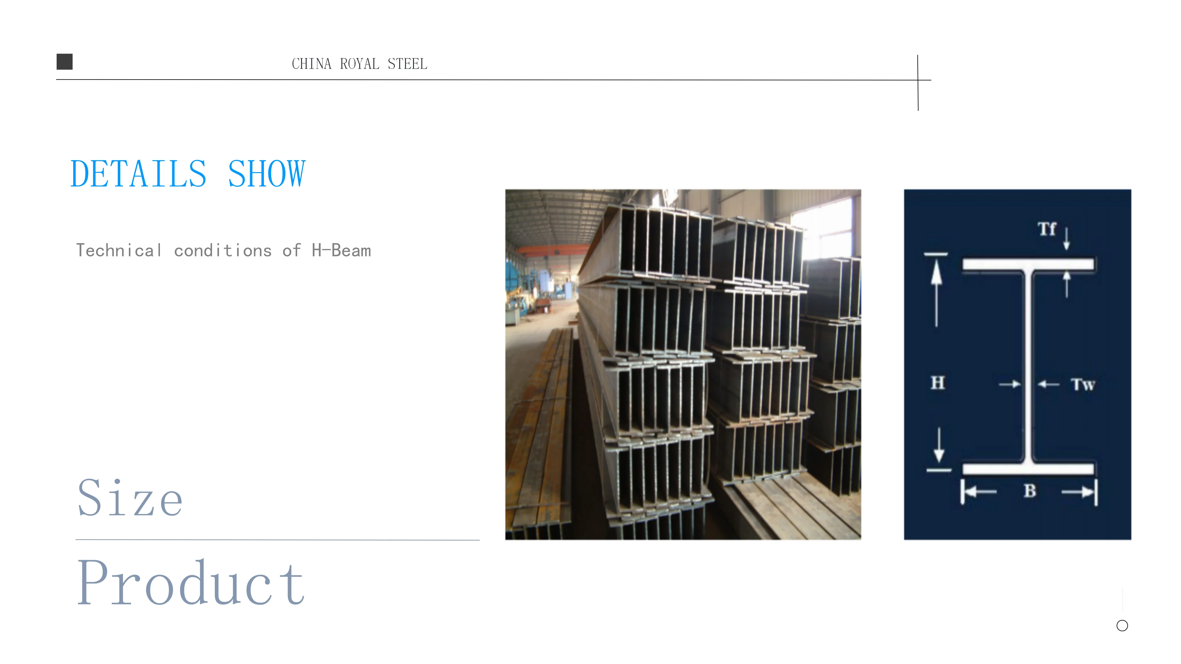 H Beam Hr Steel Structure Section Material Hr Astm A36 Hot Rolled From ...