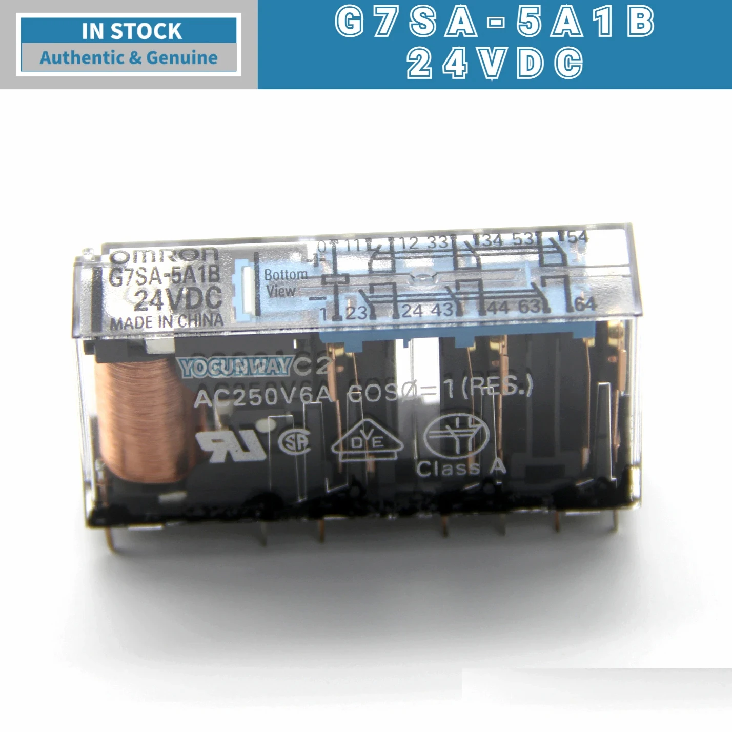 New Authentic Original Omron Safety Relay G7sa-3a1b 2a2b 3a3b 4a2b 5a1b ...