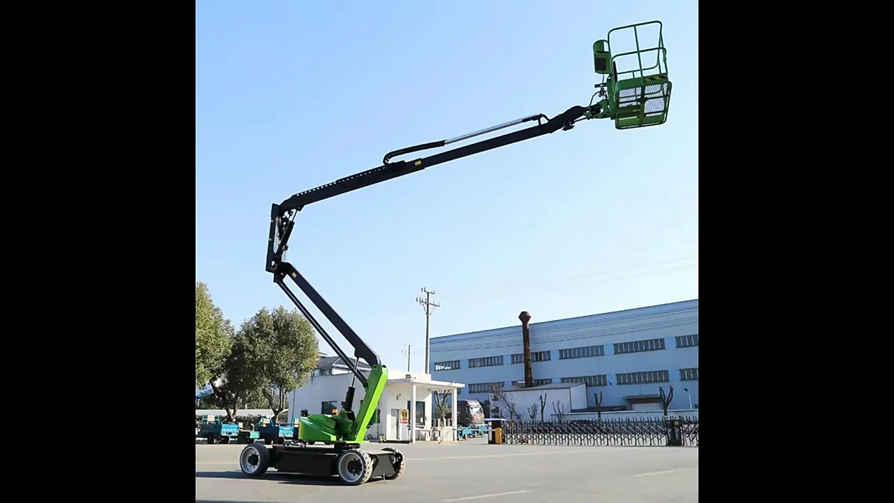 Chinese Cheap Price Diesel 6-16m Electrical Mobile Articulated Towable ...