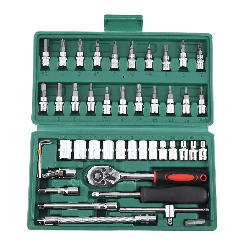 Custom Mechanics Hand Tool Set Car Repair Tool Box Home Herramientas ...