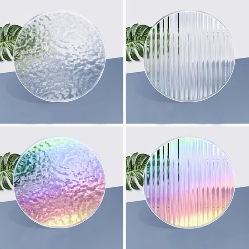 Acryworks Custom Textured Fluted Acrylic Sheet Decorative PMMA Ribbed ...