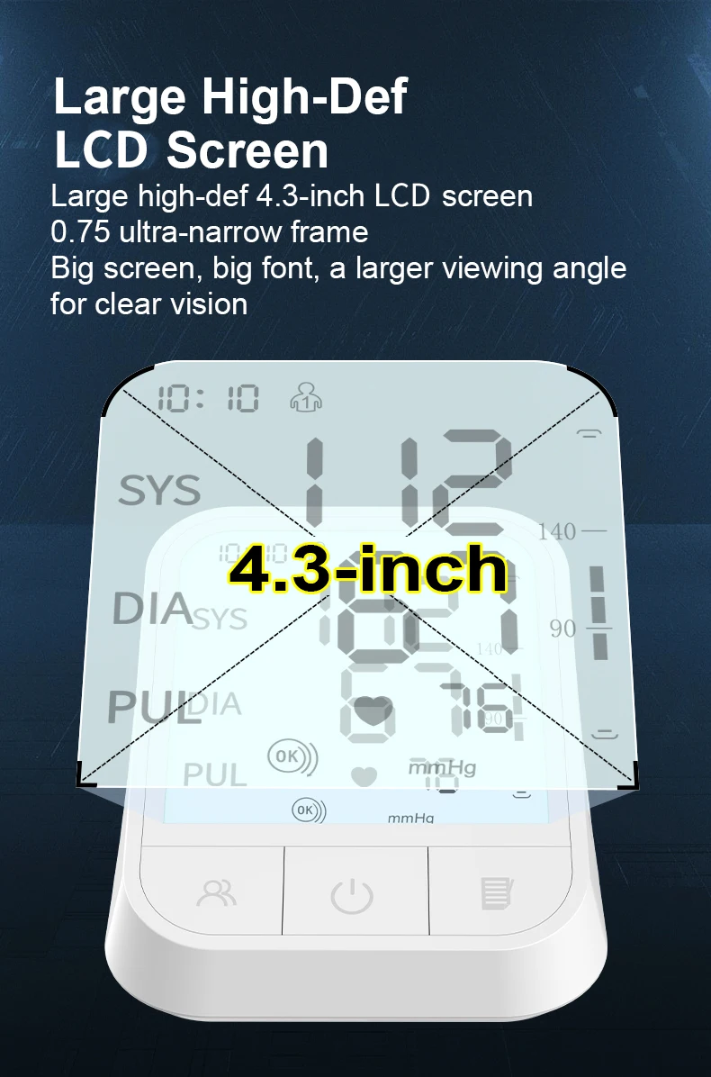 High-precision Digital BP Machine - Easy Blood Pressure Monitoring