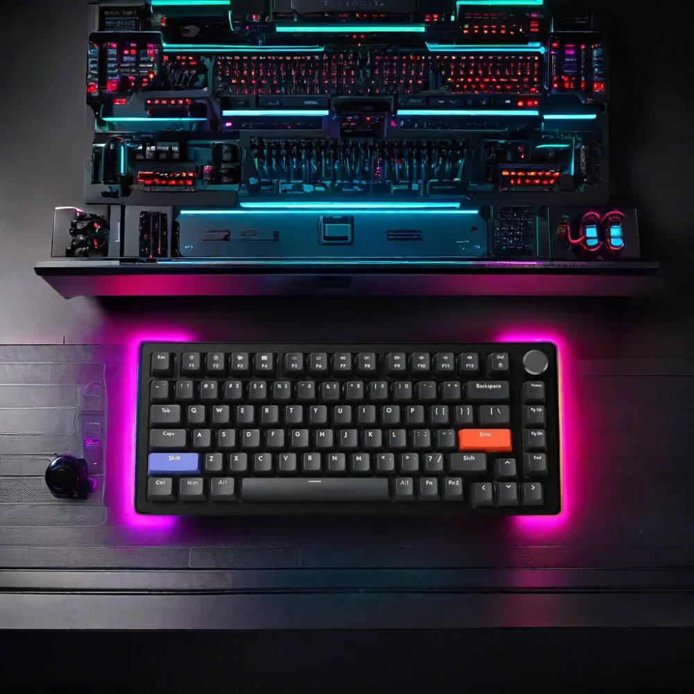 A75 Tkl Rgb Wired Usb Gaming Keyboard Rapid Trigger Mechanical Magnetic ...