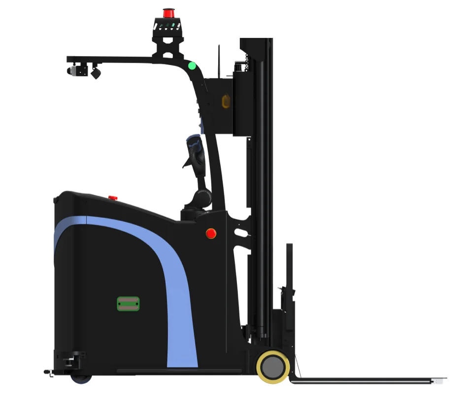 Smart Narrow Aisle Counterbalanced agv Robot System Forklift agv Robot ...