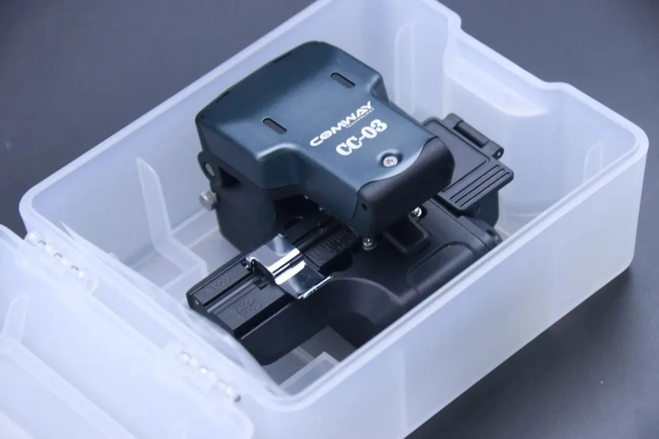 Comway Cc-03 One-step Premium Fiber Cleaver With Auto-rotating Blade ...