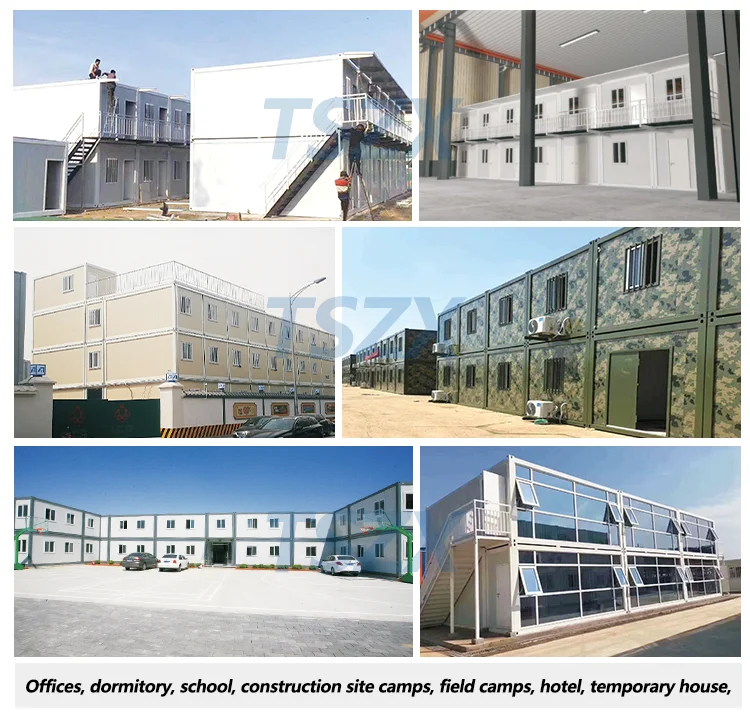 Fast Assembly China Prefab Flat Pack Container Prefab House Home Office ...