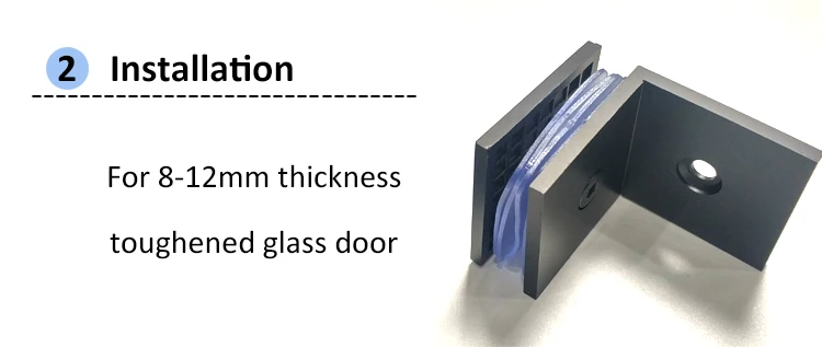 Solid Brass SCU 4 Square Shower Enclosure Frameless Glass Shower Door ...