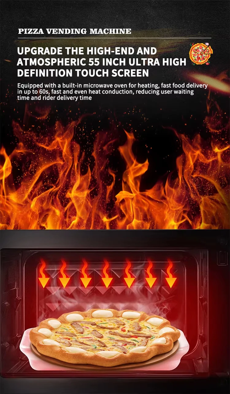 Outdoor Business Self-Service Fast Food Making Machine