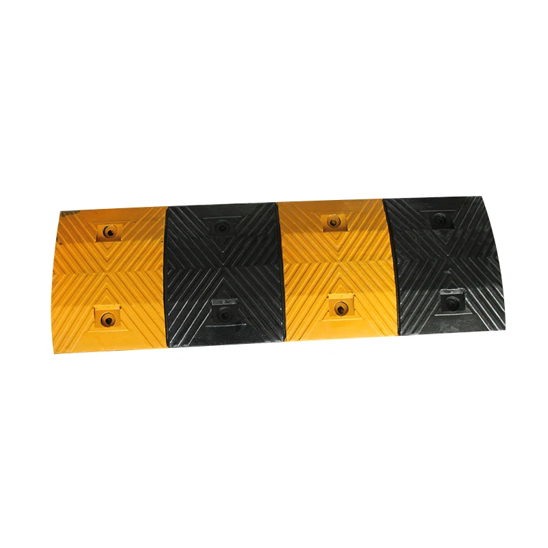 45mm Height Portable Rubber Speed Hump for Traffic Safety