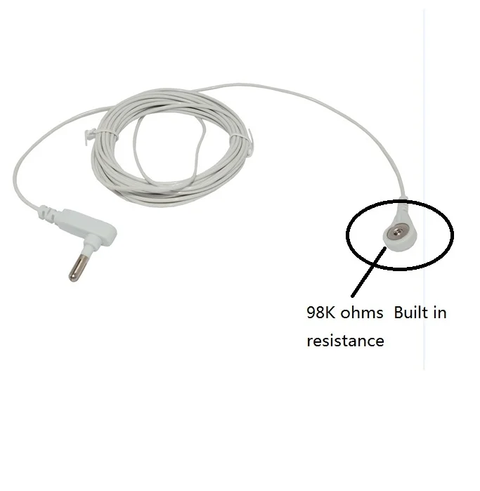 4.5m 15ft Earthing Grounding Cable Earthing Grounding Cord White PU ...