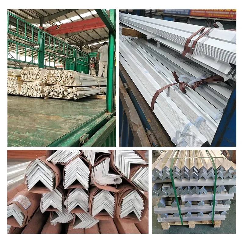 Industrial Extruded Aluminum L-shaped Angles Profile Metal Wall Guard Trim - Buy Aluminum ...