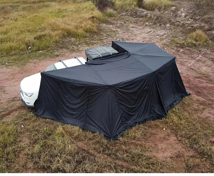 New Arrival Glamping Free Standing 270 360 Degree Extra Large Batwing ...