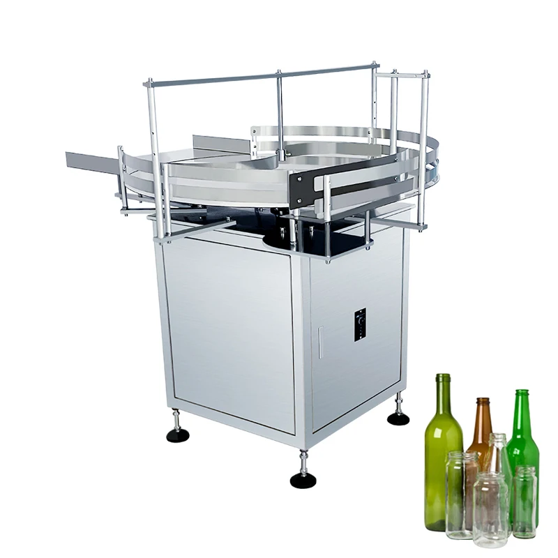 Automatic Round Rotary Plastic Glass Bottle Unscrambler Feeder High ...