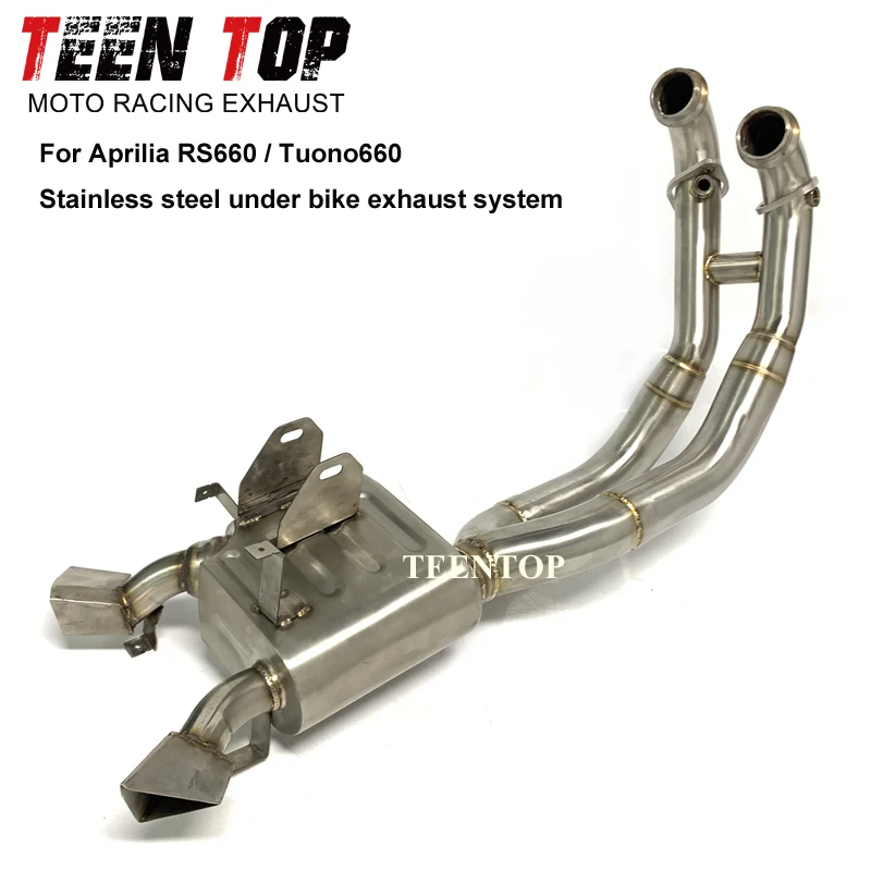 Custom For Aprilia Rs 660 Tuono 660 Motorcycle Exhaust System 2021 2022 ...