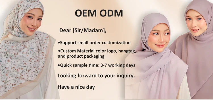 New Design Artistic Hand-Painted Style Printed Modal Hijabs Delicate ...