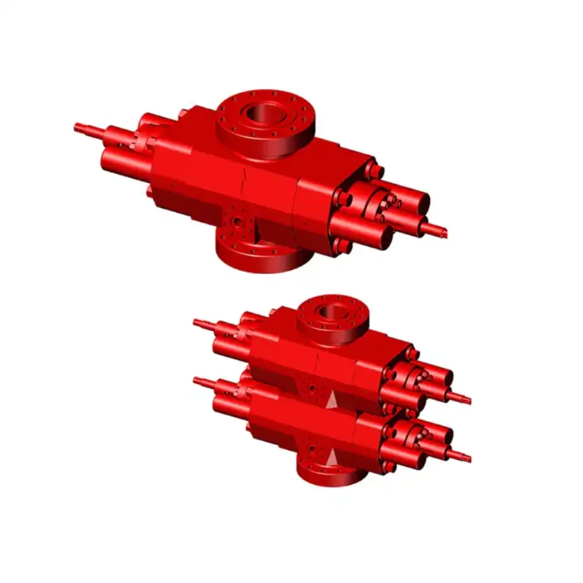 Api 6a Shaffer Double Blowout Preventer Ram Bop Wellhead Equipment Mud ...