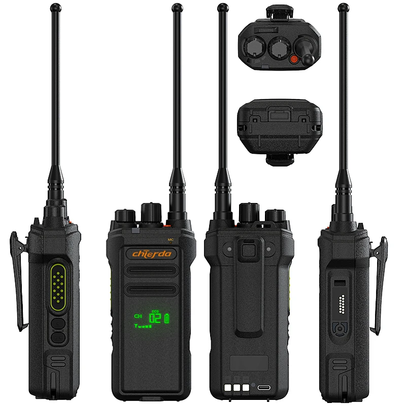 Chierda Tc368 Plus 10w Ai Noise Reduction Ip67 Waterproof Uhf Handheld ...