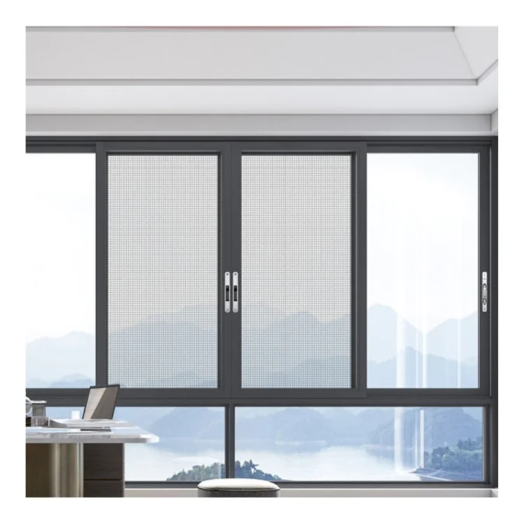 Interior window living room sliding windows aluminum profile sliding ...
