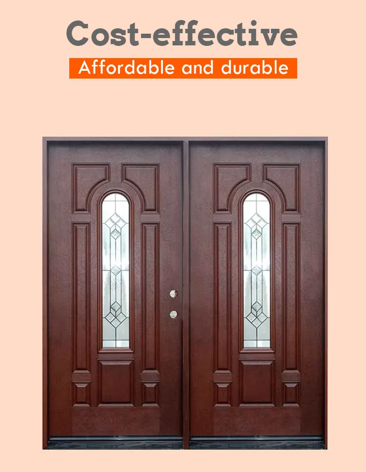Marine Fiberglass Double Entry Doors 72x96 Sintex Fiber Fiberglass Garage Entry Door 3 Windows 