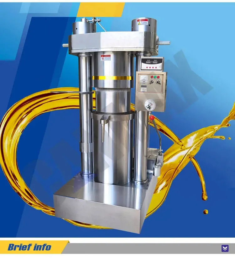 Cooking Oil Making Machine/mini Hydraulic Oil Press Machine/manual ...