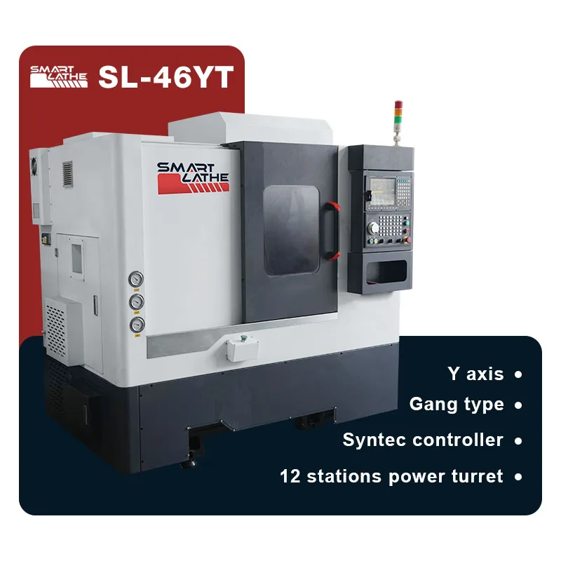 High-speed Power Turret Cnc Lathe Telescopic Guards For X/Z Axes Cnc ...