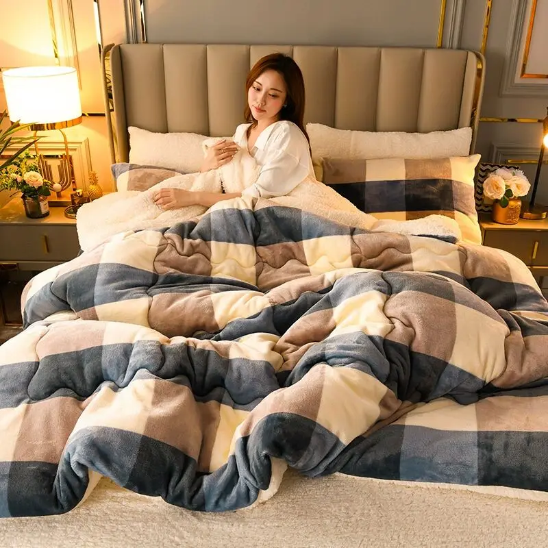 Super Warm Heated Adult Quilt Bed Cover KING SIZE 200x230cm