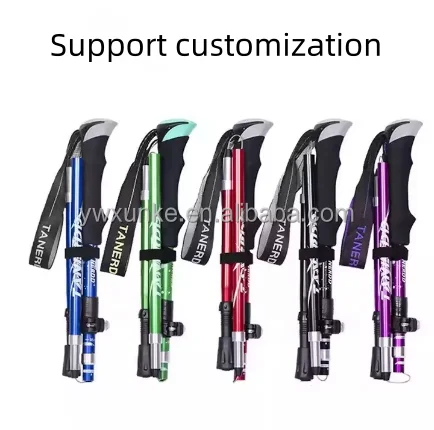 Nordic Adjustable Height Walking Stick and Trekking Poles Lightweight ...