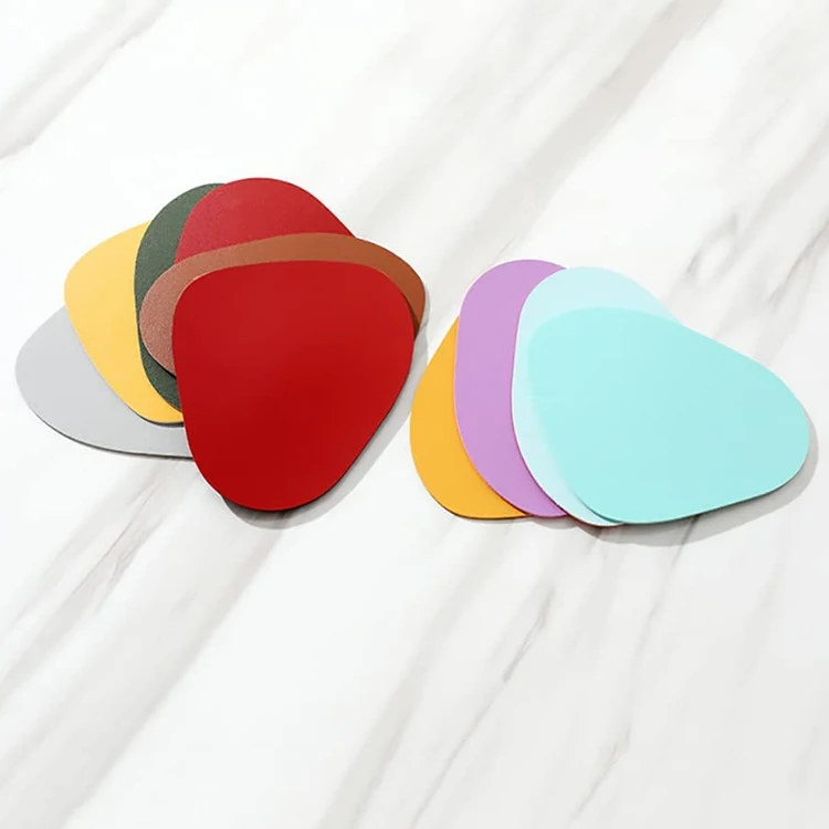 Wholesale Double-sided Irregular Waterproof Non-slip Coffee Tea Pad Cup ...