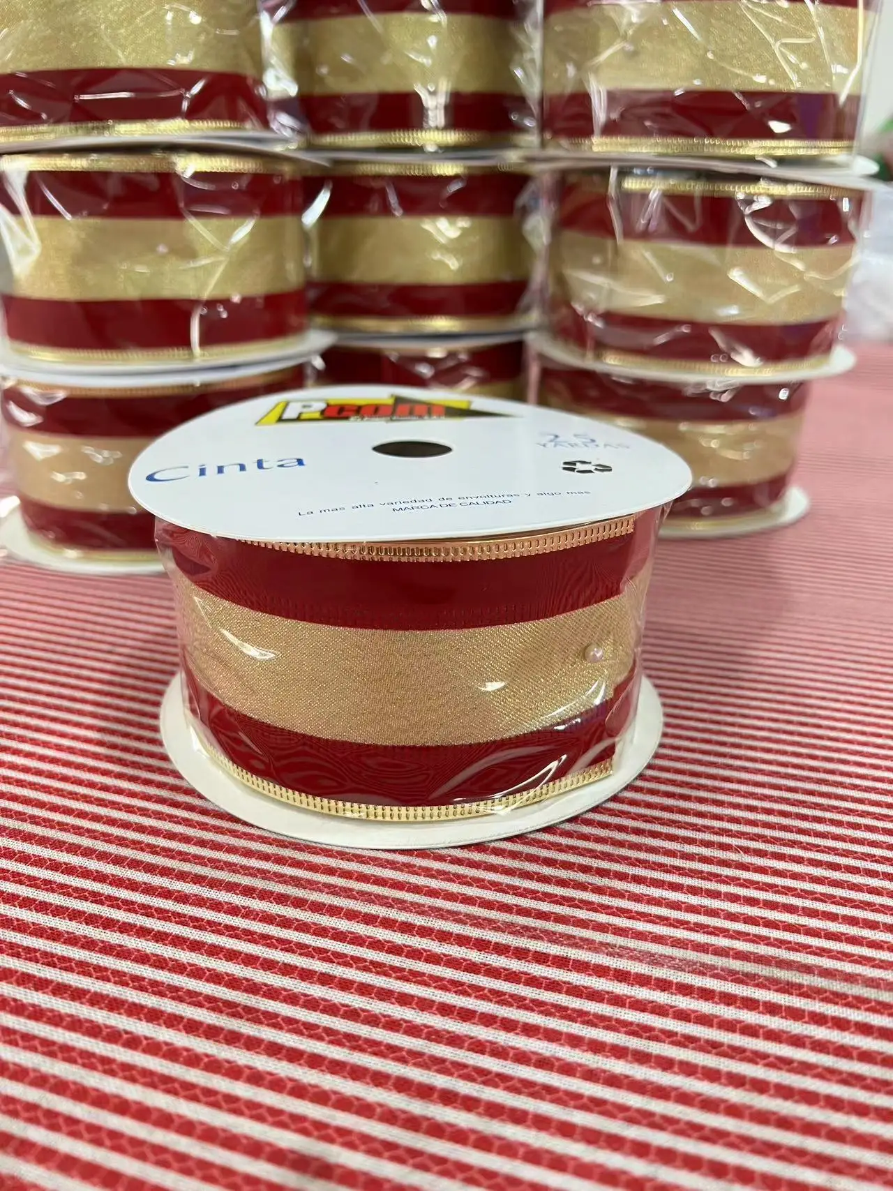 Factory Wholesale Price 2.5 Inch Halloween Wired Edge Ribbon Customized ...