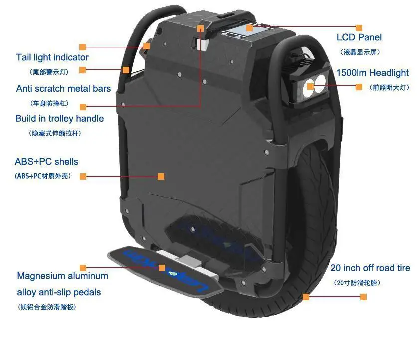 Leaperkim Sherman Max - High Speed Electric Unicycle